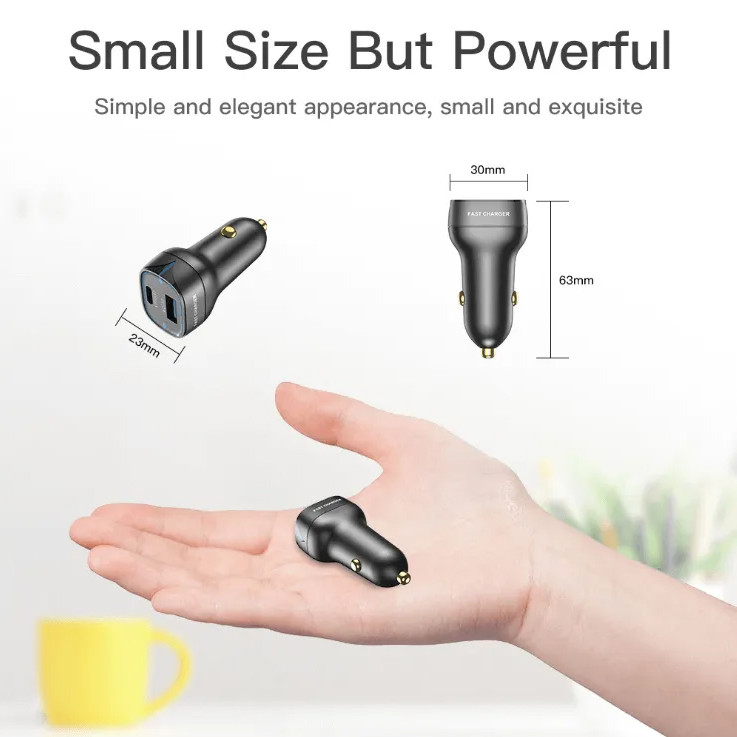 شارژر فندکی 38 وات استوریا مدل ST-AC01 - فروشگاه ویس پلاس د ویس پلاس