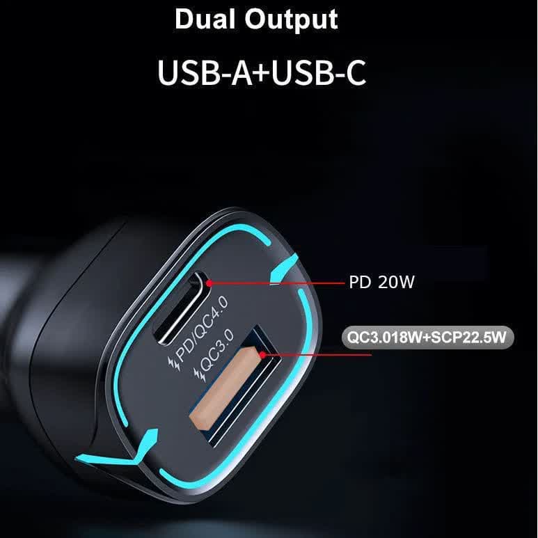 شارژر فندکی 38 وات استوریا مدل ST-AC01 - فروشگاه ویس پلاس د ویس پلاس