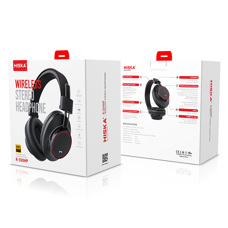 هدست بلوتوث هیسکا K-350HP - فروشگاه دی ویس پلاس